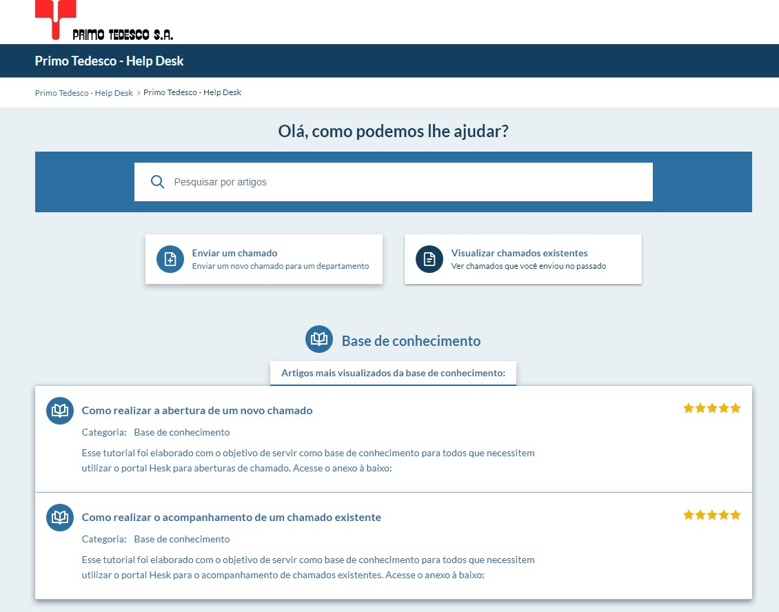 Intranet Primo Tedesco